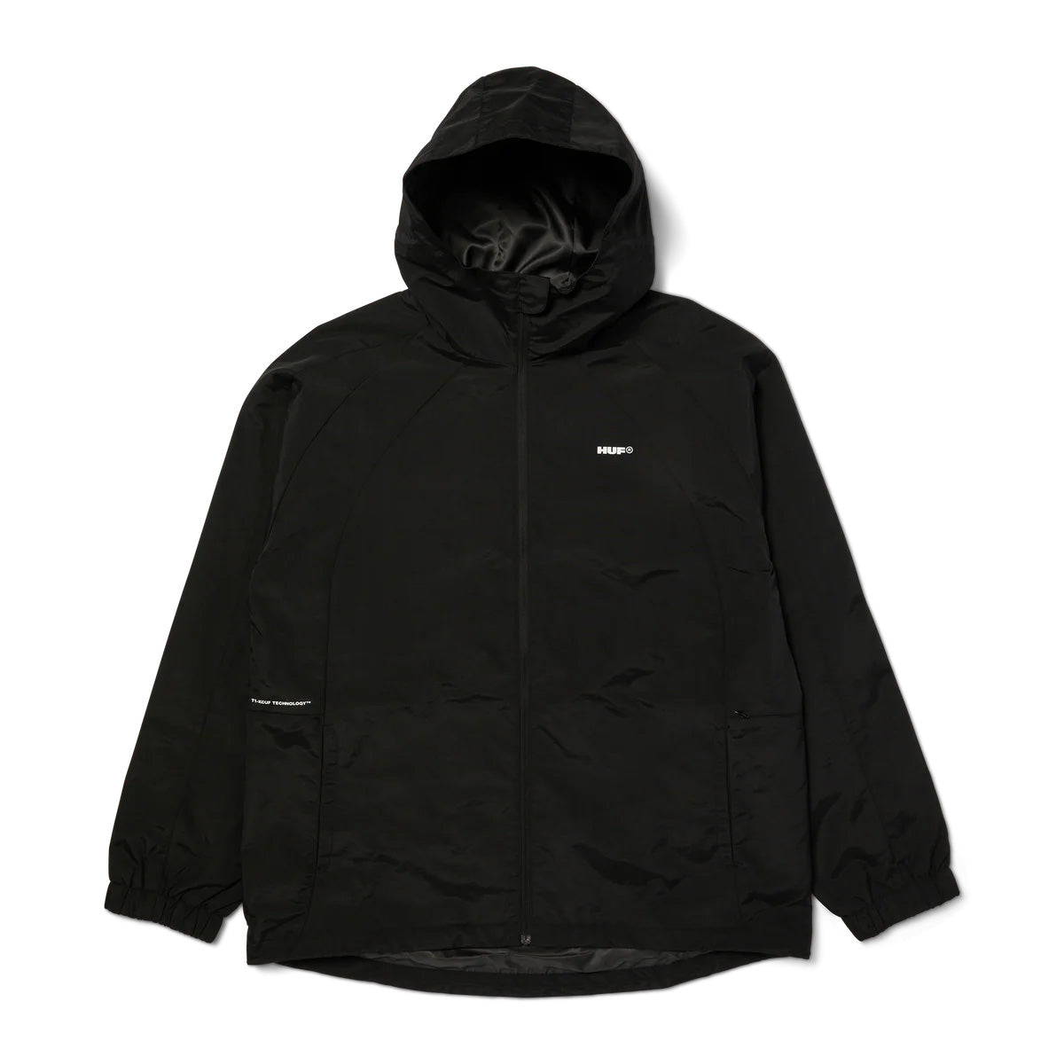 HUF All Caps Shell Jacket - Black – Cooshti