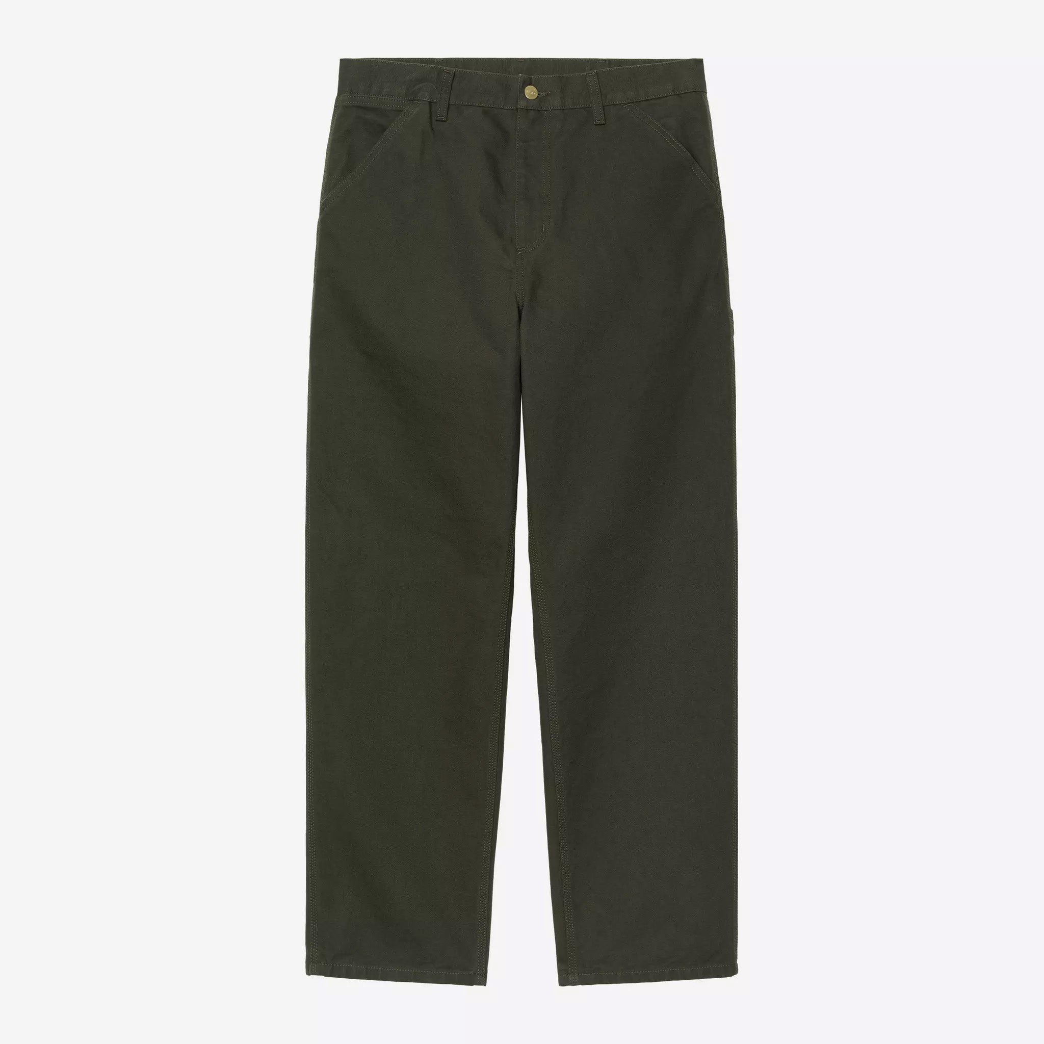 Carhartt-WIP Single Knee Pant Olive rinsed – Cooshti