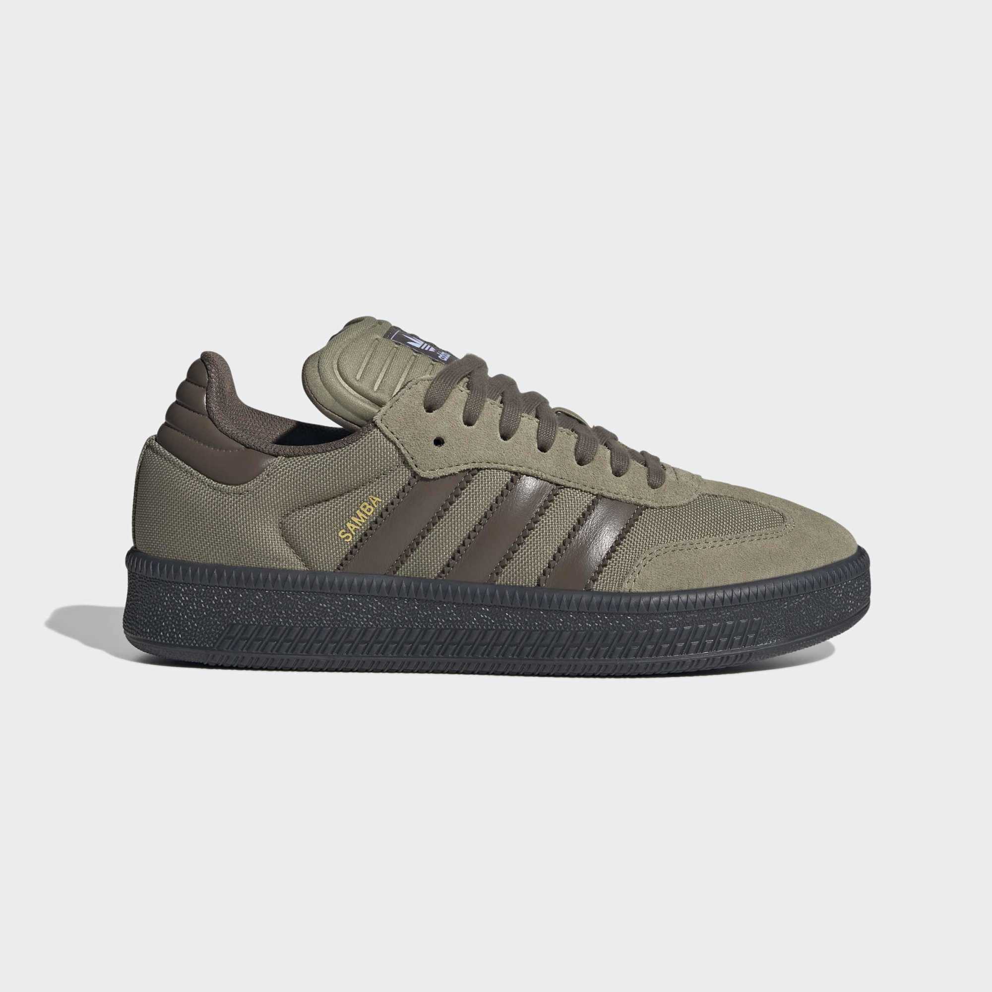 Adidas Originals Samba XLG - Orbit Green / Cargo Brown / Core Black ...